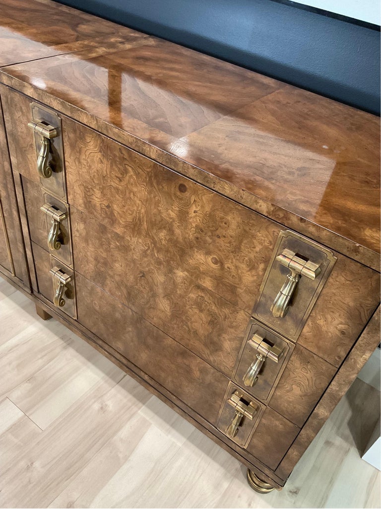 1950s William Doezema Mastercraft Credenza For Sale at 1stDibs