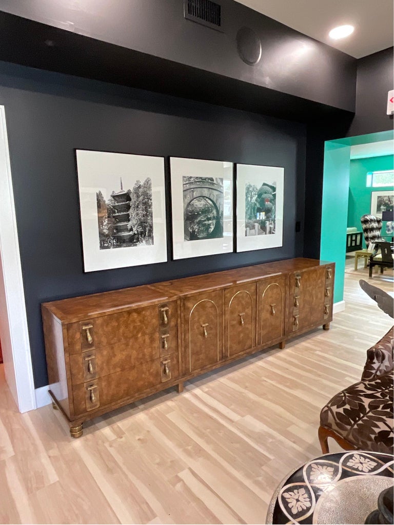 1950s William Doezema Mastercraft Credenza For Sale at 1stDibs