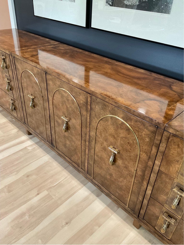 1950s William Doezema Mastercraft Credenza For Sale at 1stDibs