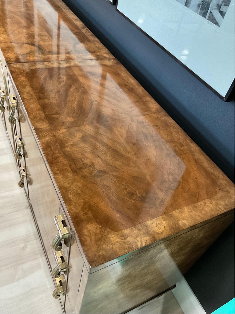 1950s William Doezema Mastercraft Credenza For Sale at 1stDibs