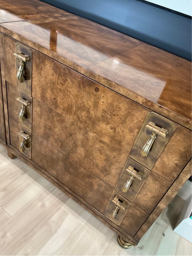 1950s William Doezema Mastercraft Credenza For Sale at 1stDibs