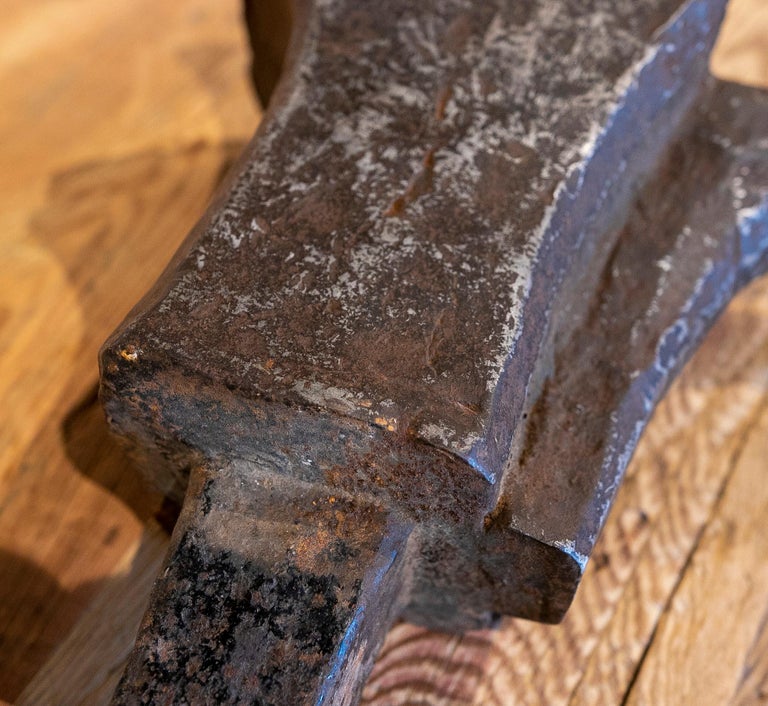 1950s Wrought Iron Anvil For Sale at 1stDibs