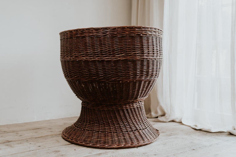 1950s Extra Large Rattan/Wicker Jardinière/Planter For Sale at 1stDibs ...