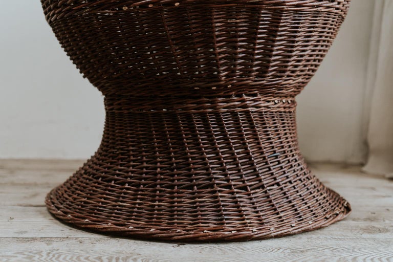 1950s Extra Large Rattan/Wicker Jardinière/Planter For Sale at 1stDibs ...