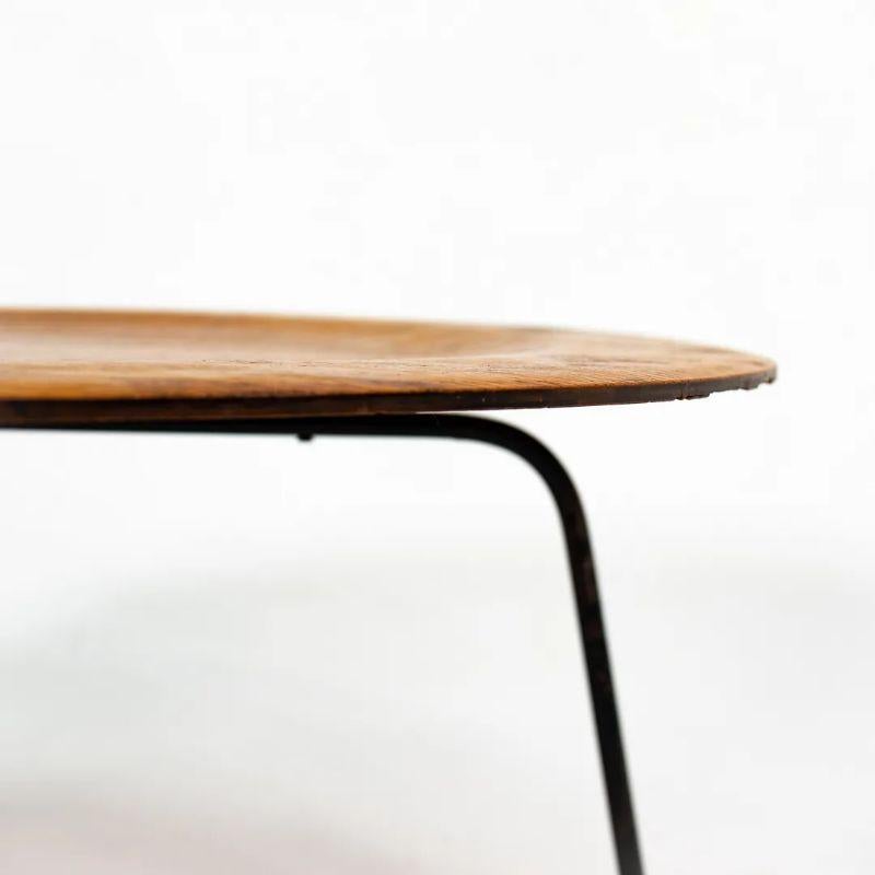 1953 Charles and Ray Eames for Herman Miller CTM Coffee Table Metal Calico Ash For Sale at 1stDibs