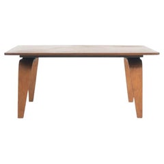 1967 Rare Alexander Girard/Ray Eames/Charles Eames Coffee Table w/ Gold Laminate For Sale at 1stDibs