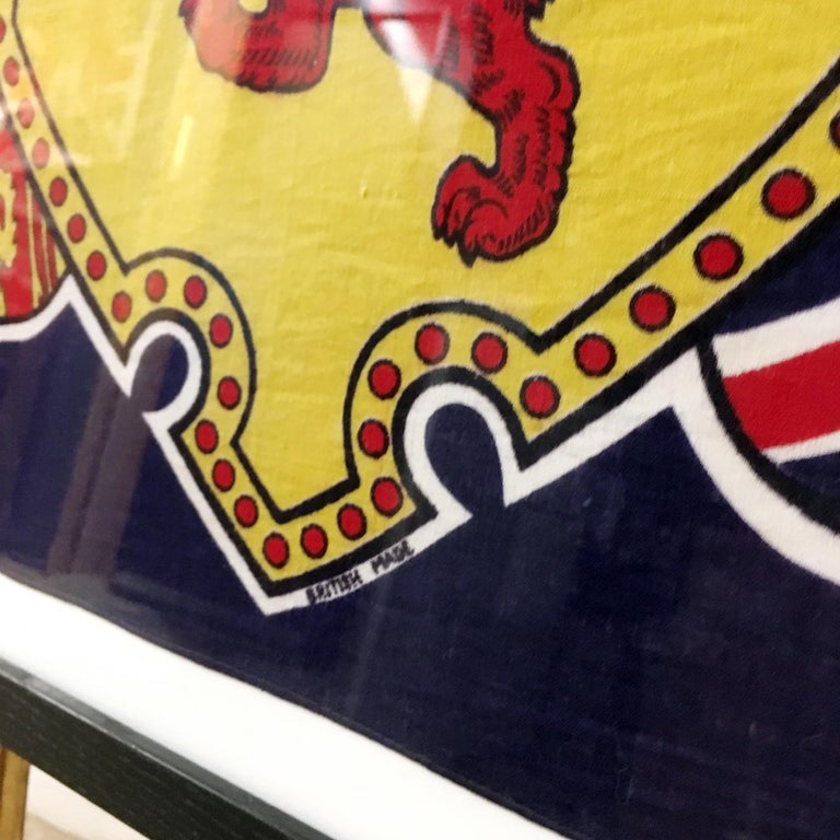 King George VI Coronation Framed Flag 1937 at 1stDibs | king george vi ...