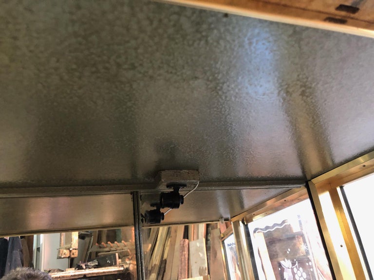 1953 Italian Cabinet Glass Umberto Mascagni Design rarity at 1stDibs