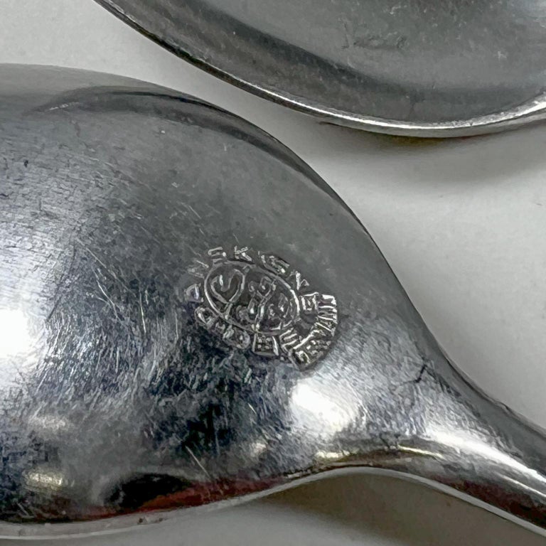 1954 Dansk Long Cocktail Spoons Fjord Teak and Stainless Jens ...