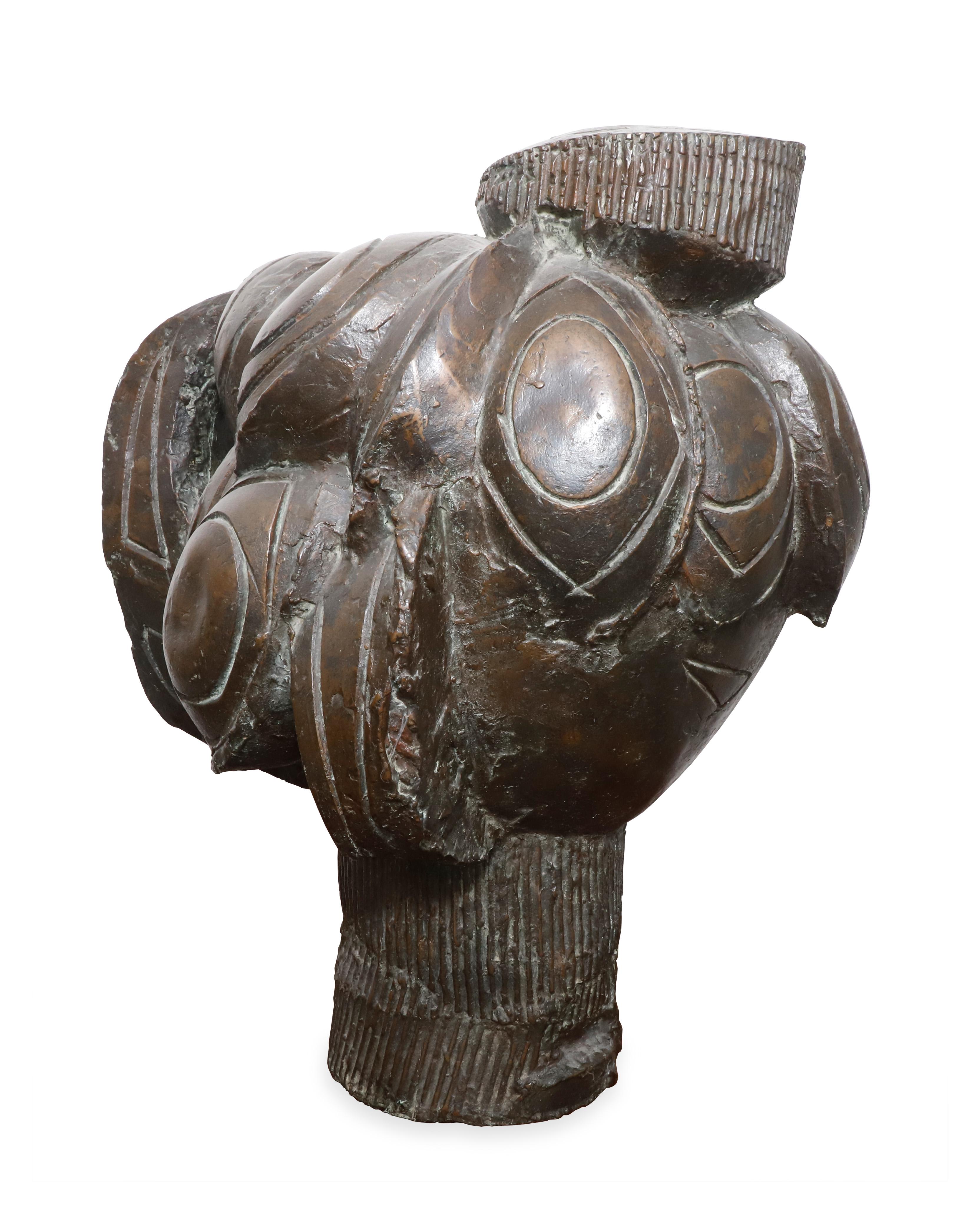 1955 "Tete La Femme" Sculpture by Henri Georges Adam For Sale at 1stDibs