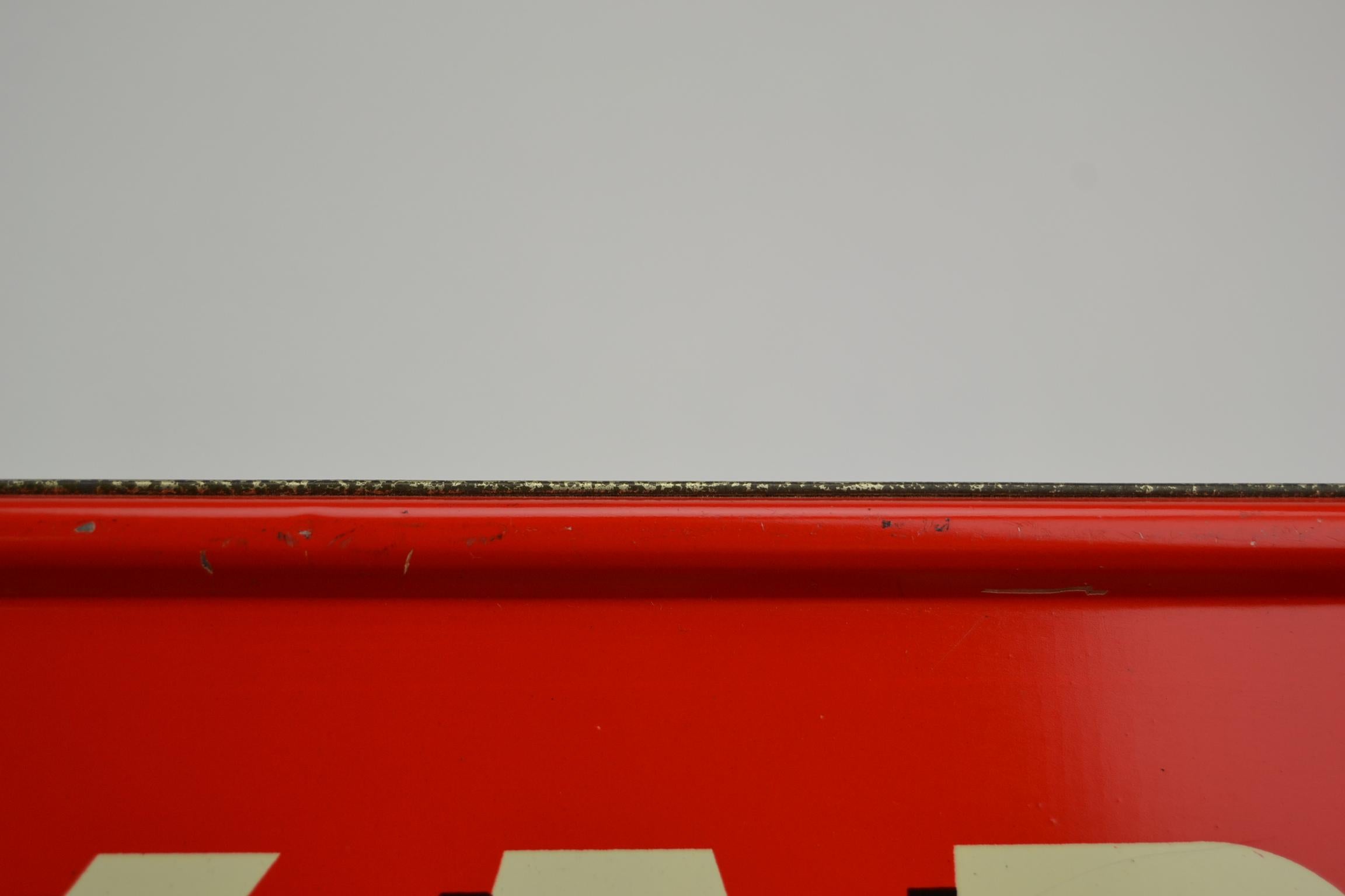 1956 Tin Advertising Sign for Belgian Beer Witkap Pater For Sale at ...