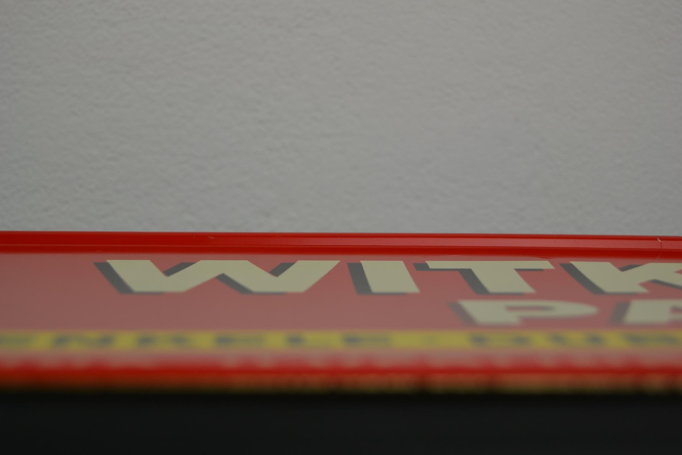 1956 Tin Advertising Sign for Belgian Beer Witkap Pater For Sale at ...