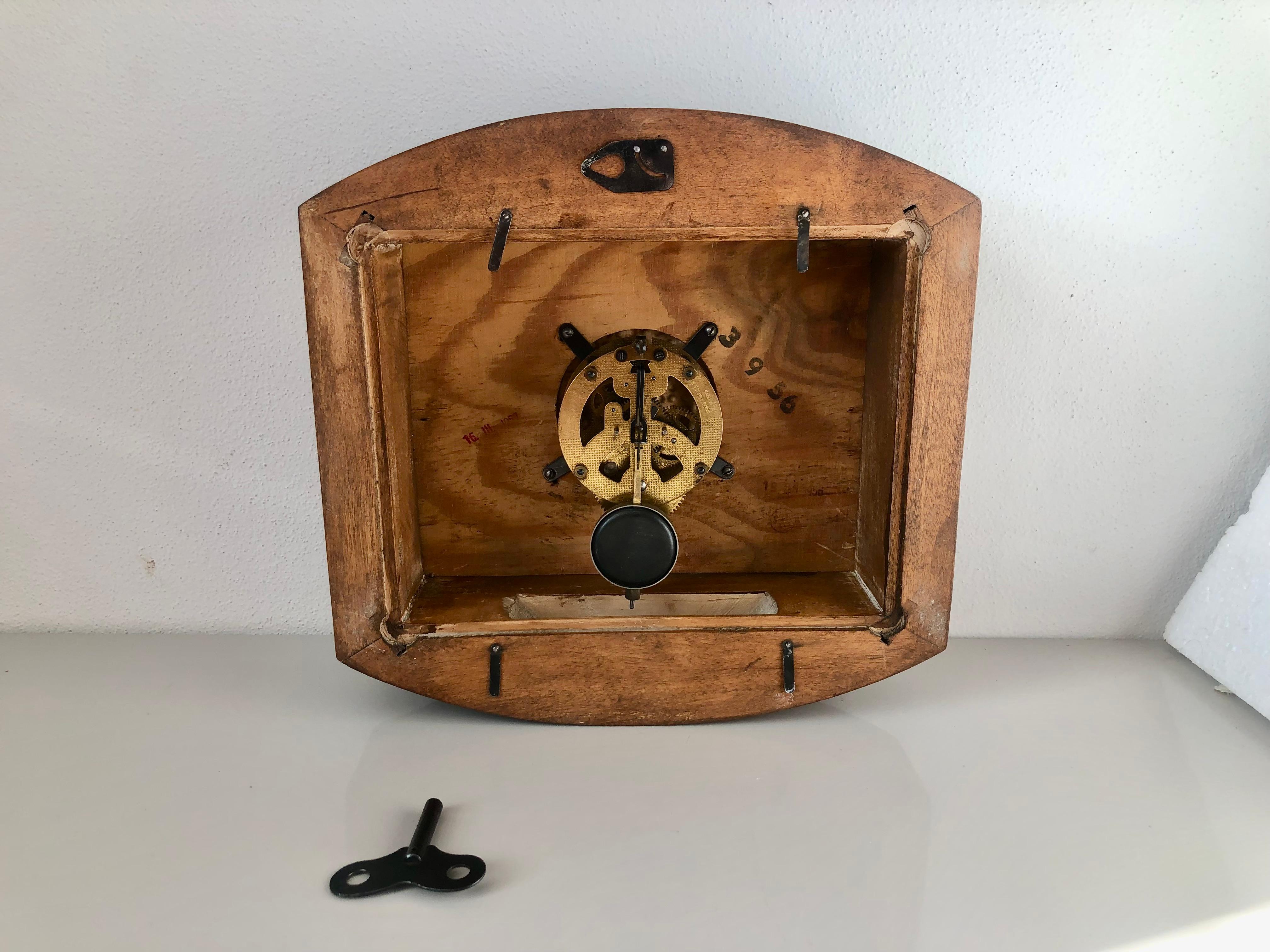 1957 Wall Clock Prim Czechoslovakia For Sale at 1stDibs