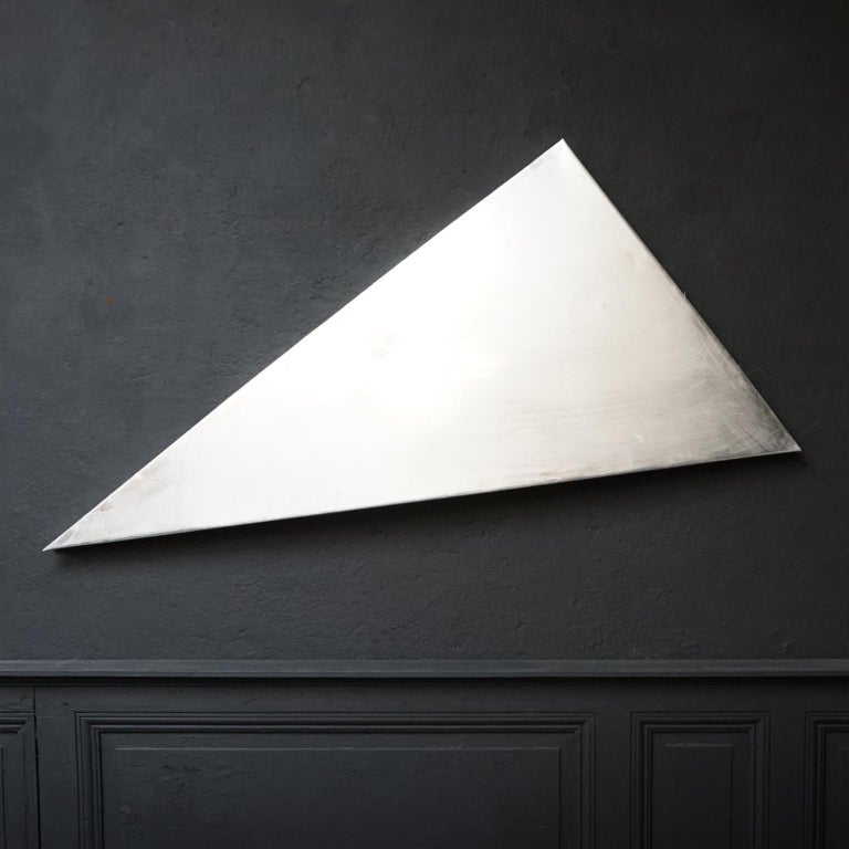 1958, Belgian Aluminum Triangle Panel of the Brussels Atomium at 1stDibs