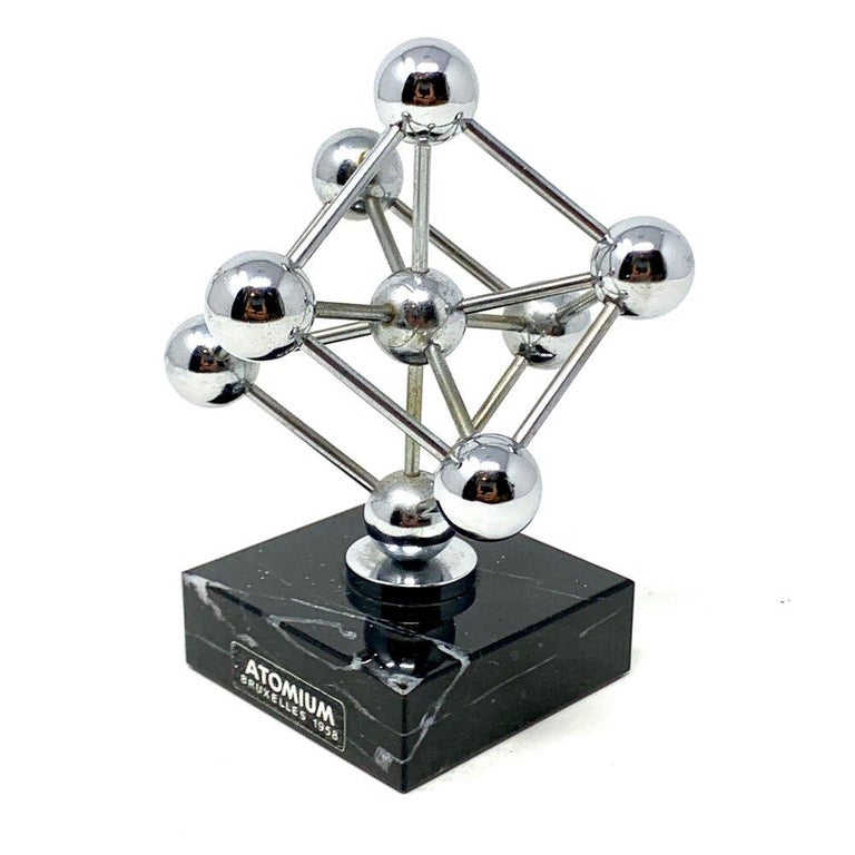 1958 Brussels World's Fair Atomium Souvenir Model For Sale at 1stDibs