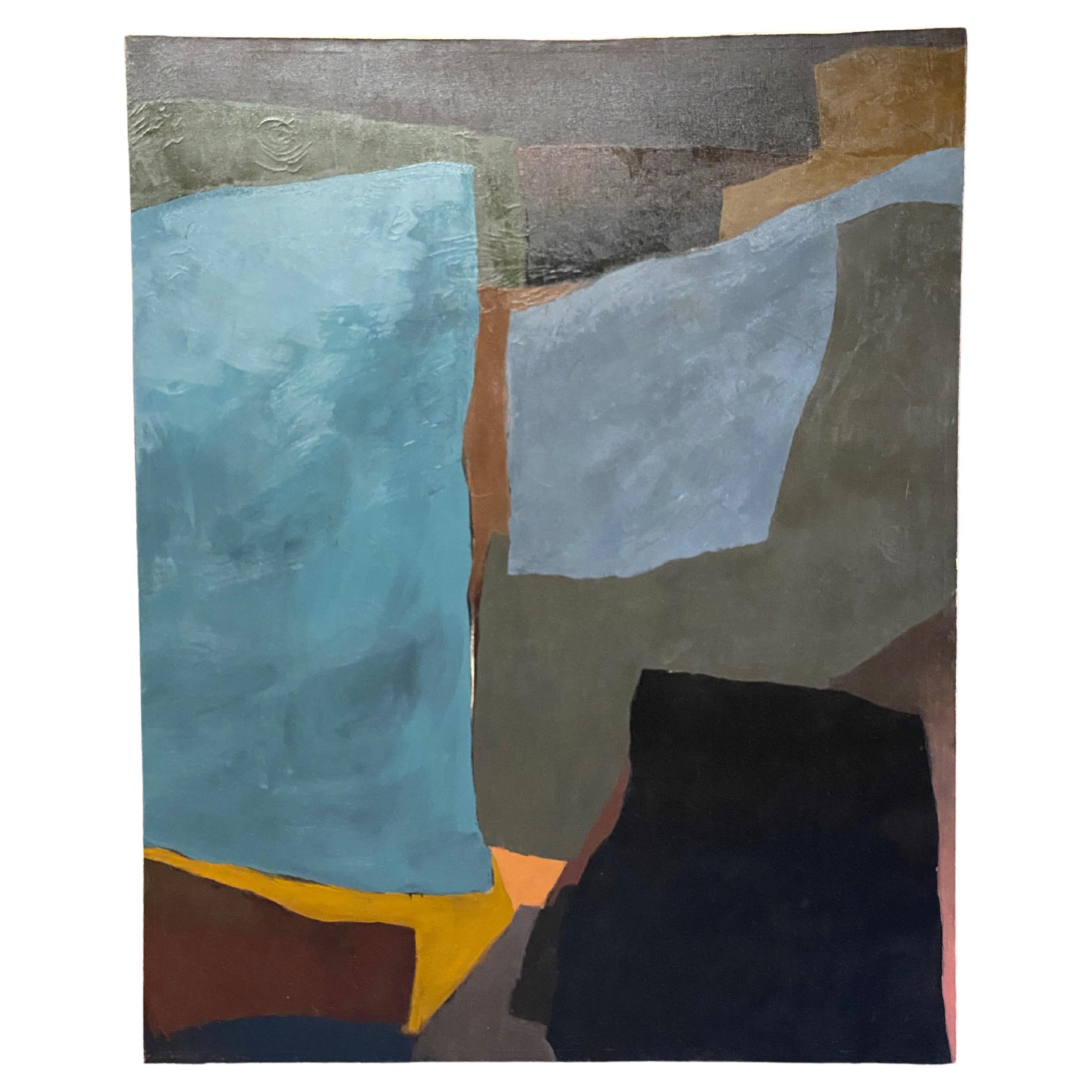 Leonard Maurer Landscape Painting, 1959 For Sale at 1stDibs