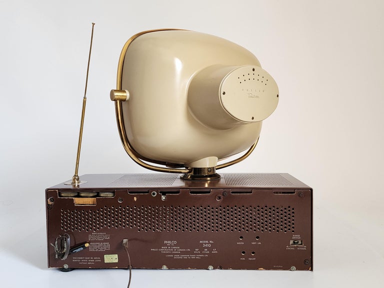 1958 Philco Predicta 'Princess' Swivel Screen Television, North America ...
