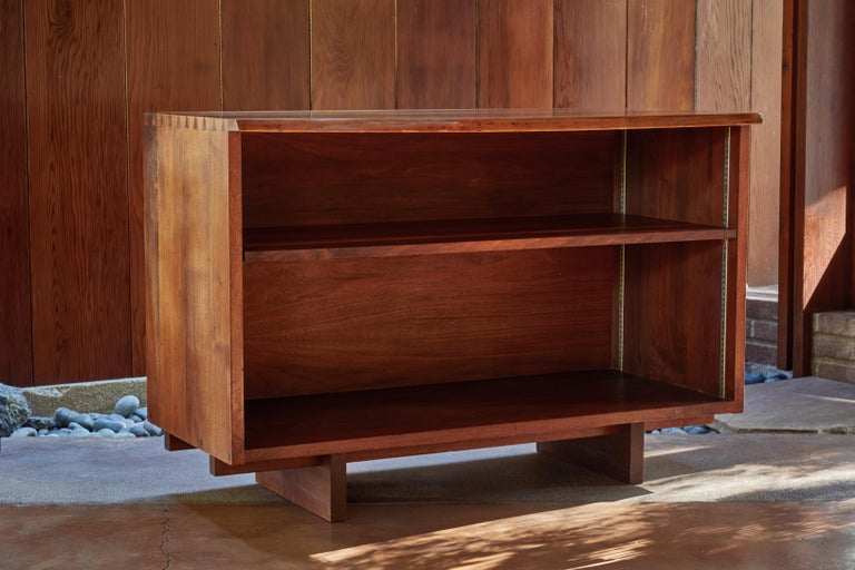 1959 George Nakashima Open Cabinet in Persian Walnut with Signature at ...