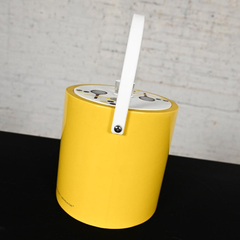 MCM Morgan and Company Bucket Brigade Ice Bucket Yellow W/ Tennis ...