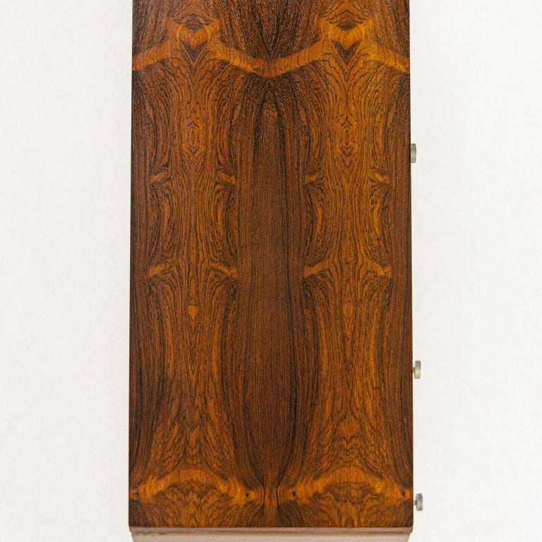 1960 Gerald Luss Rosewood and Metal Credenza Cabinet Once Attributed to ...