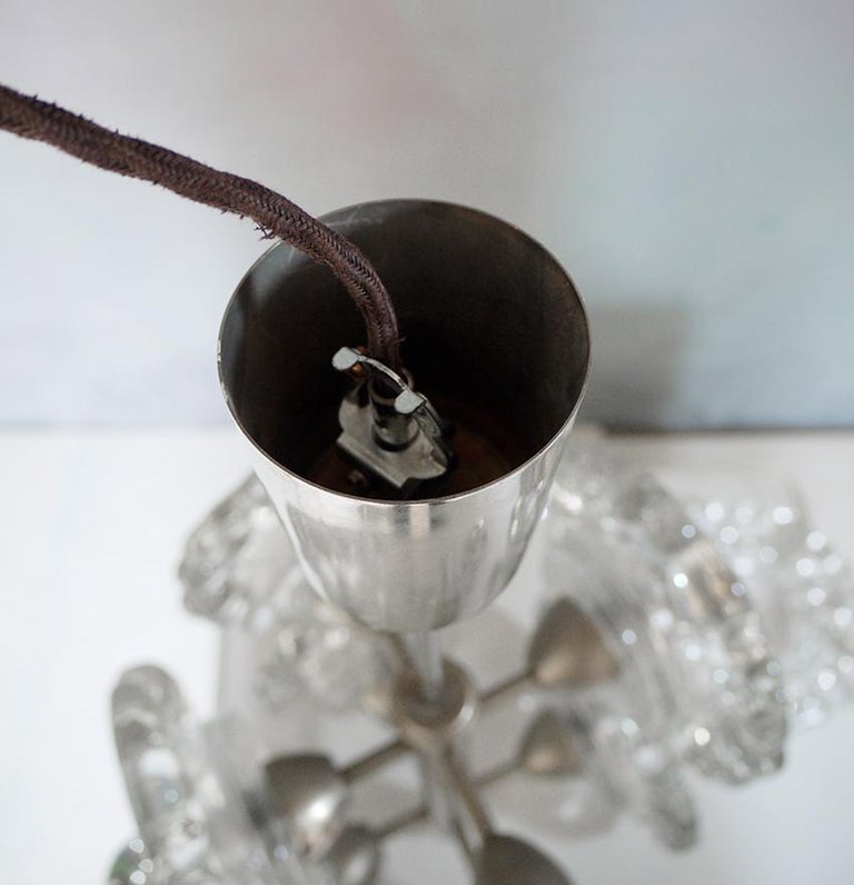 1960 Germany Peill and Putzler Sputnik Water Drop Chandelier Murano ...