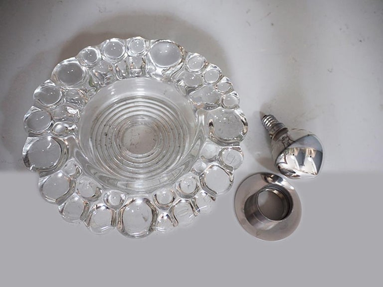 1960 Germany Peill and Putzler Sputnik Water Drop Flush Mount Murano ...