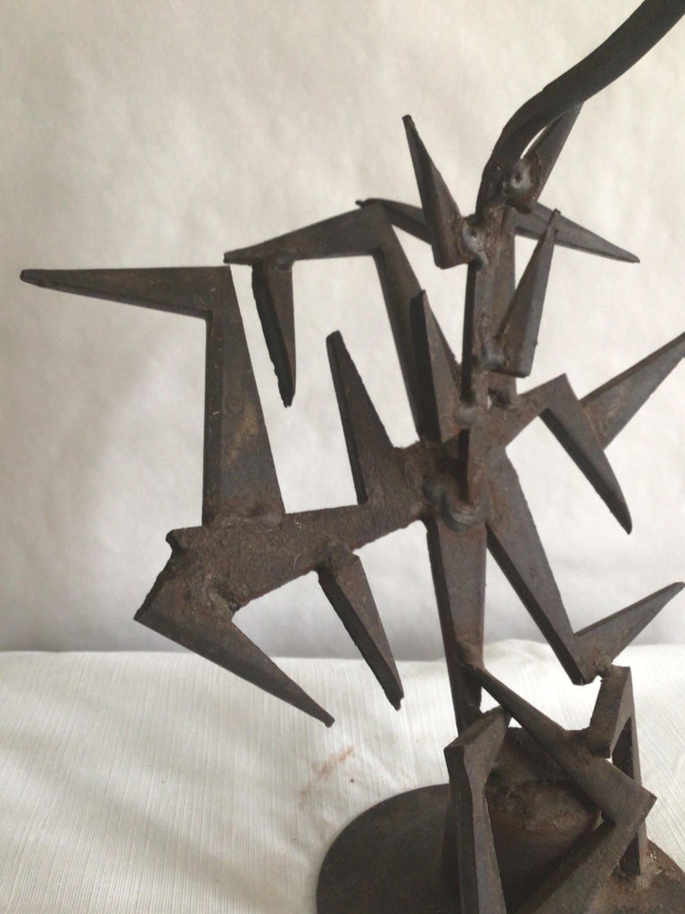 1960 Iron Industrial Sculpture For Sale at 1stDibs