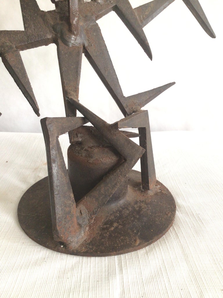 1960 Iron Industrial Sculpture For Sale at 1stDibs
