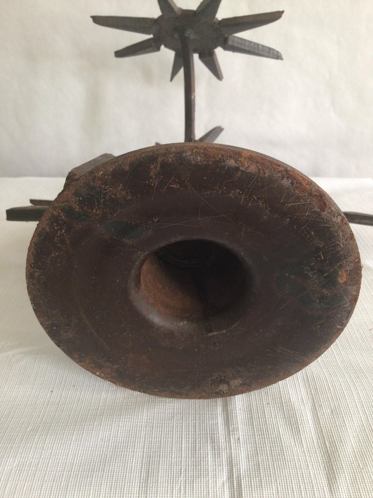 1960 Iron Industrial Sculpture For Sale at 1stDibs