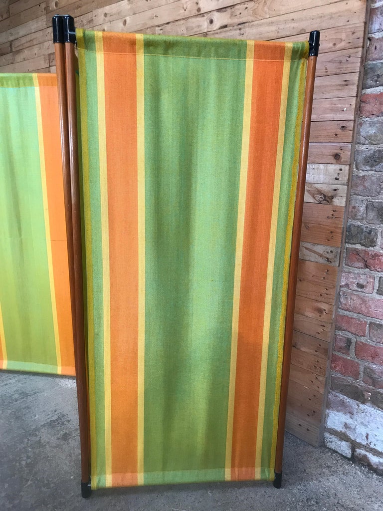 1960 Retro Vintage Fabric screen / Room Divider at 1stDibs | retro room ...