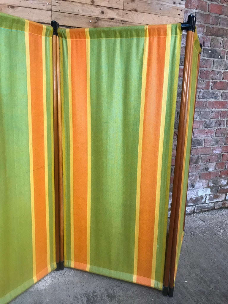 1960 Retro Vintage Fabric screen / Room Divider at 1stDibs | retro room ...