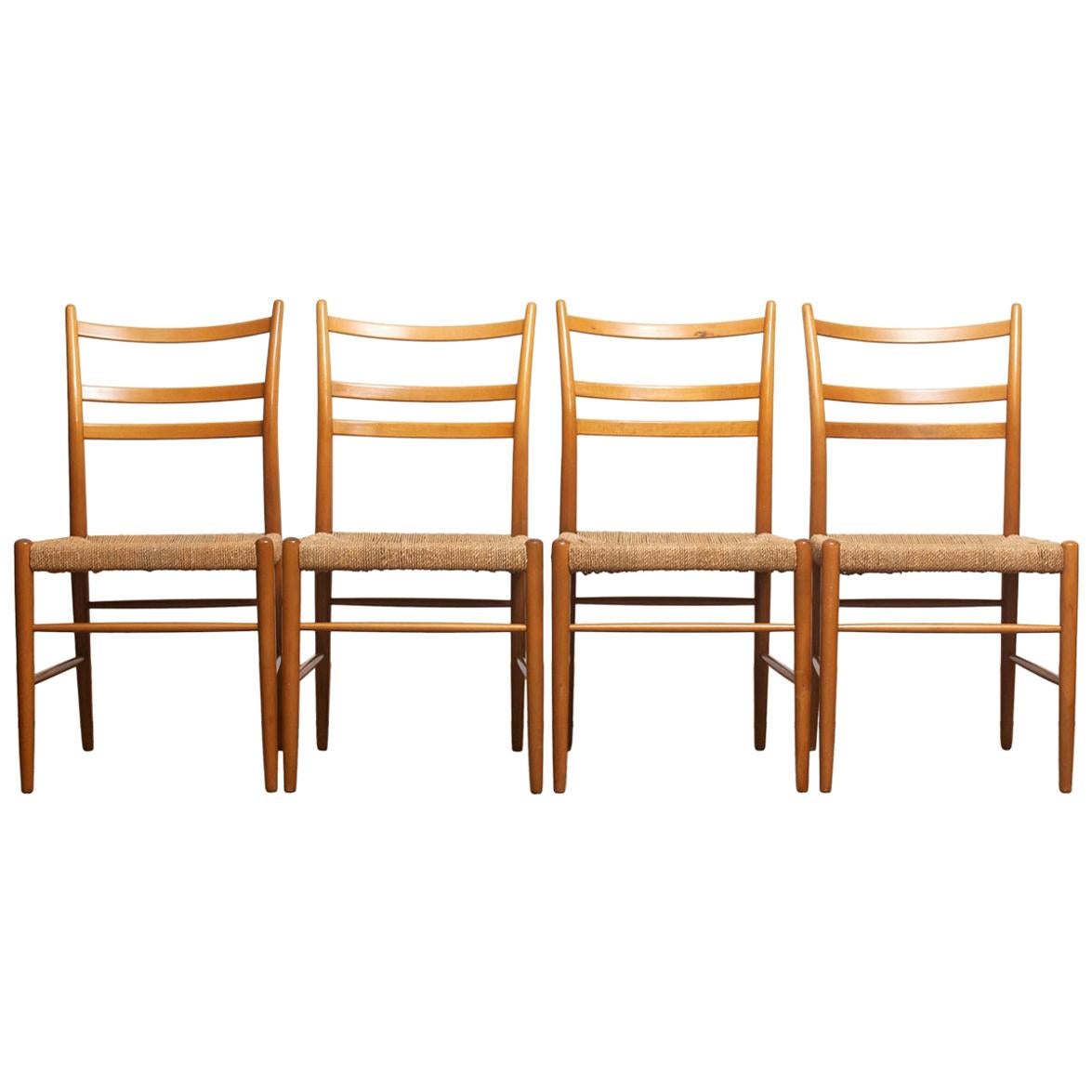 Yngve Ekström Dining Chairs Model Thema Produced by Swedese in Sweden ...