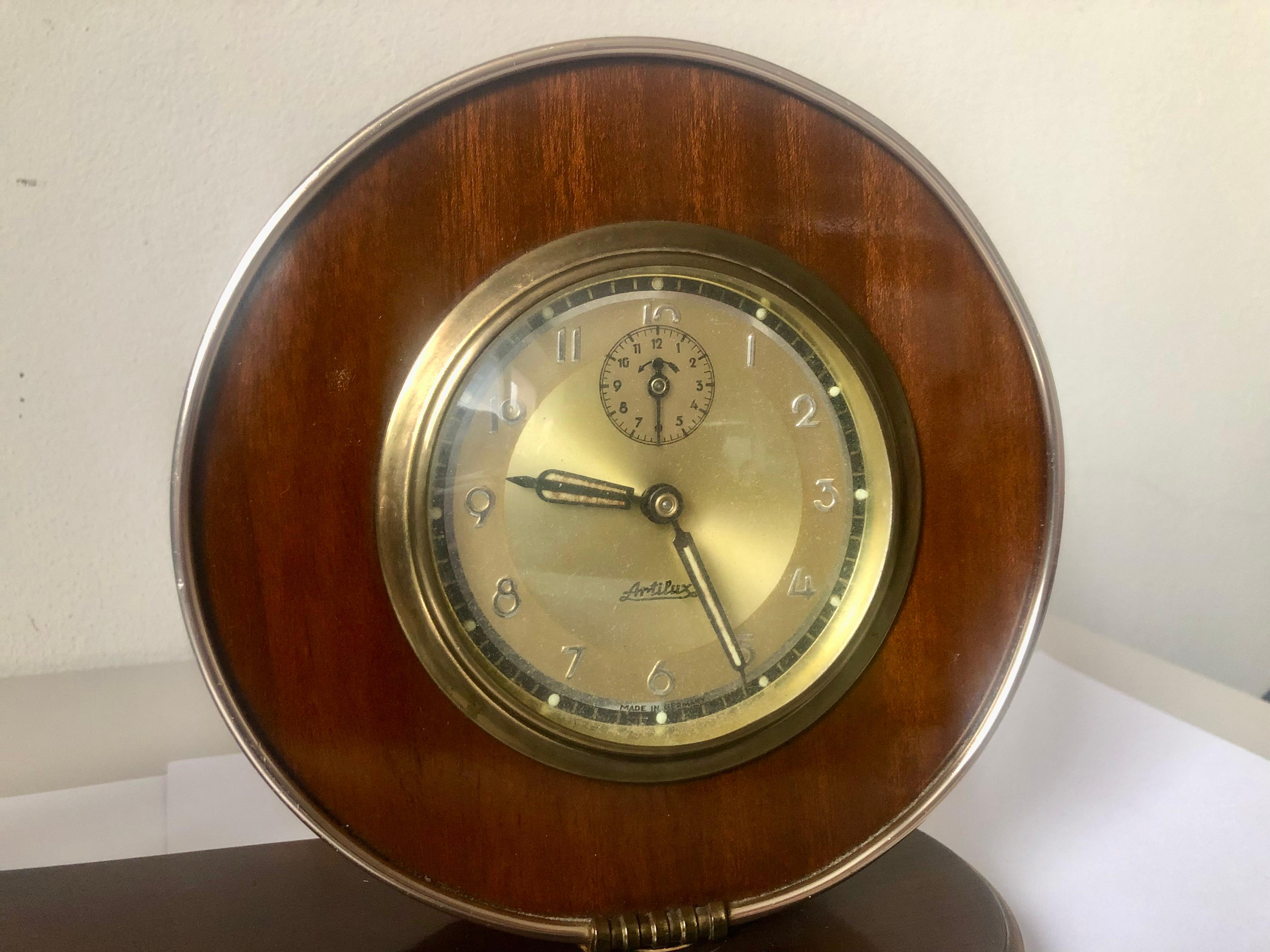1960 Vintage Germany Alarm Clock For Sale at 1stDibs