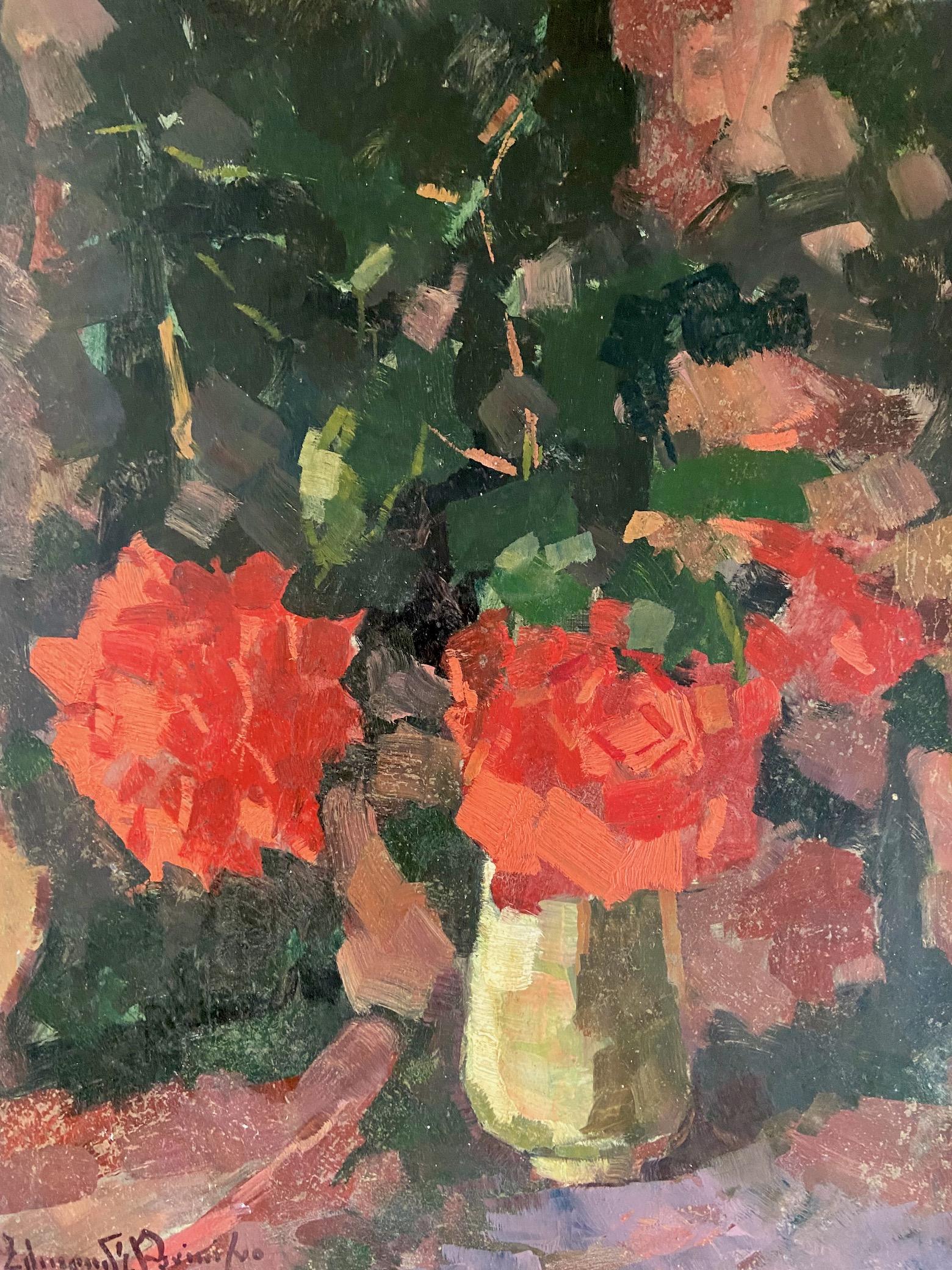 Mosaic Tile Still Life Mounted on Panel, 1950s-1960s For Sale at ...