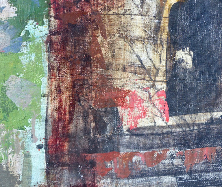 1960s Abstract by Listed Spanish Artist Jordi Pla Domenech For Sale at 1stdibs