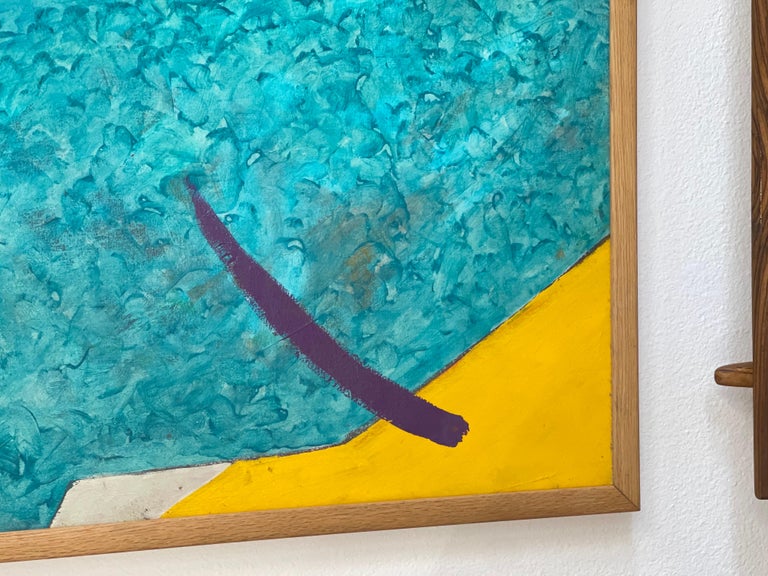 1960's Abstract Painting For Sale at 1stDibs