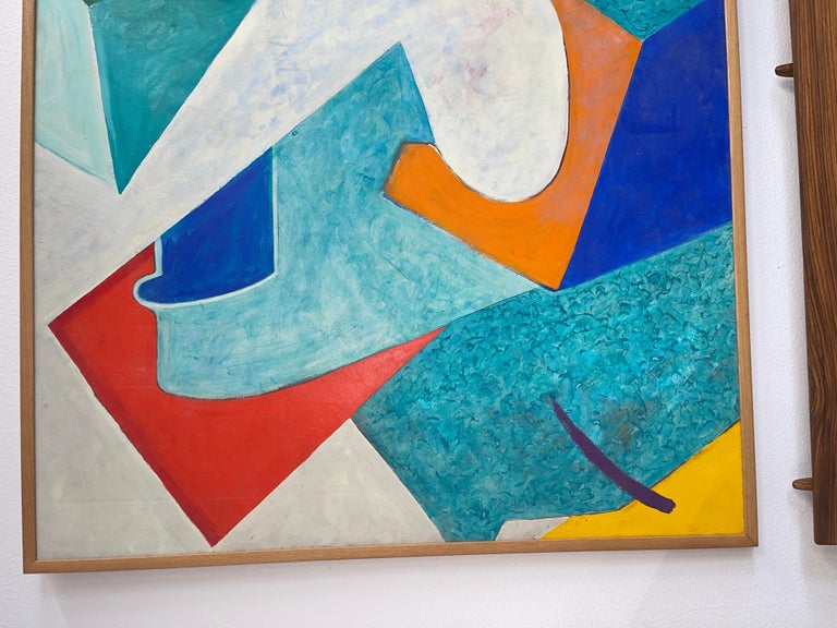 1960's Abstract Painting For Sale at 1stDibs