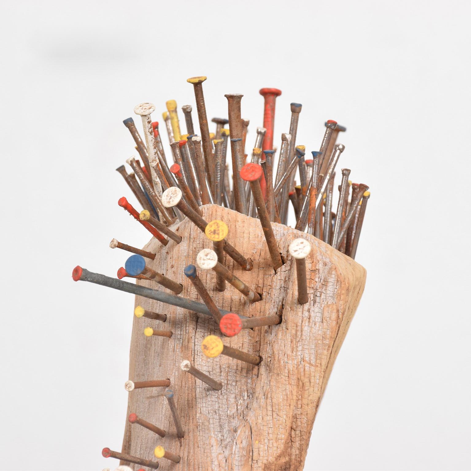 1960s Abstract Sculpture Modern Art Screaming Headache Driftwood Color ...