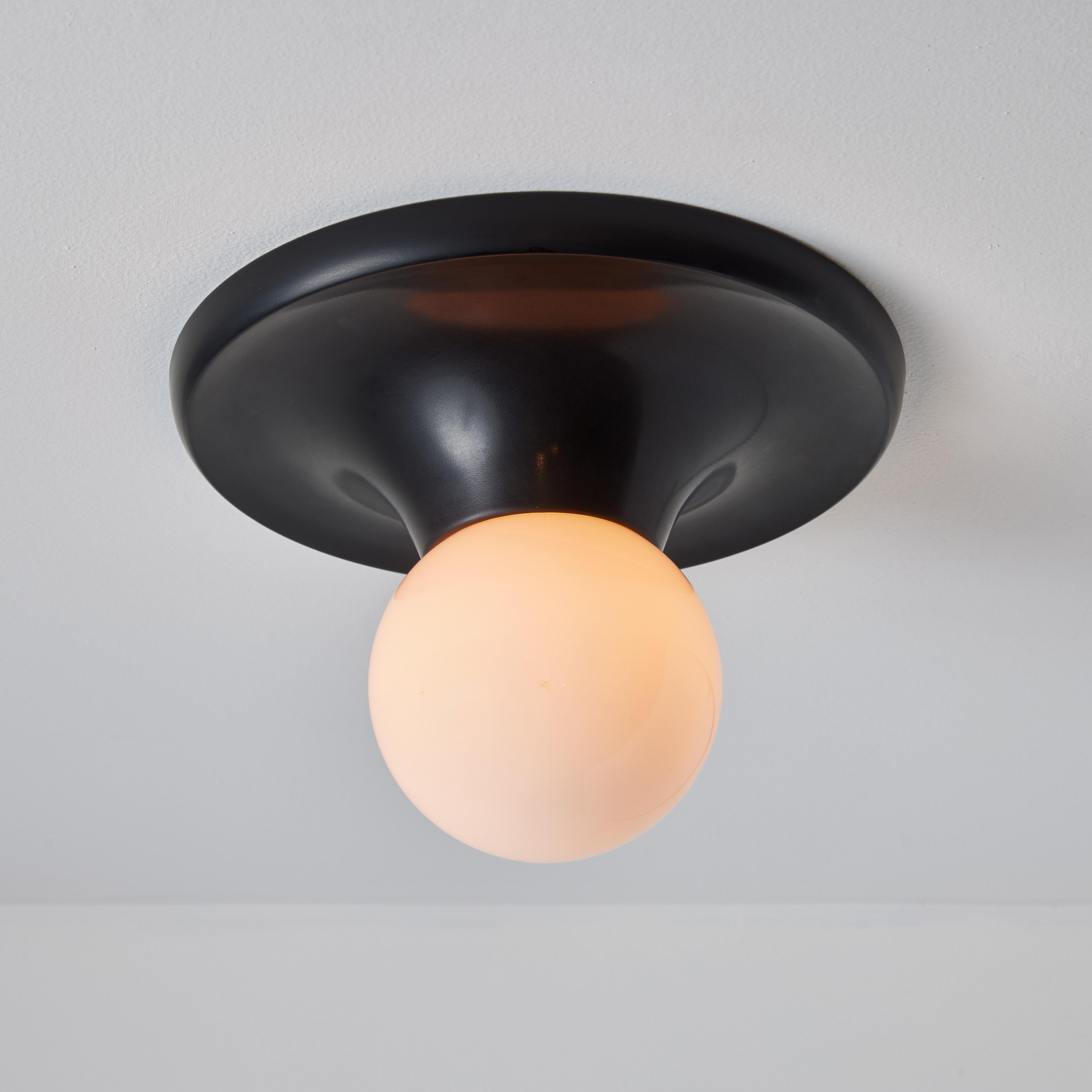 1960s Achille Castiglioni 'Light Ball' Wall or Ceiling Lamp in Black ...
