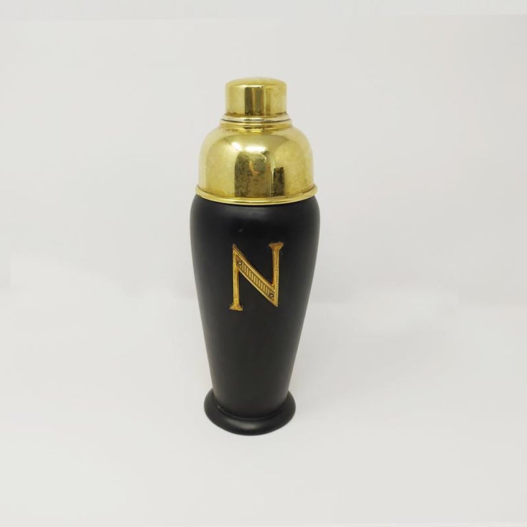 1960s, Aldo Tura Modern Italian Brass Cocktail Set for Napoleon Cognac ...