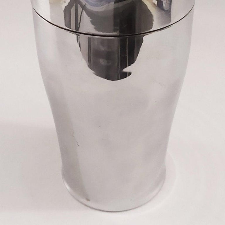 1960s Alfra Cocktail Shaker Designed by Carlo Alessi in Stainless Steel ...