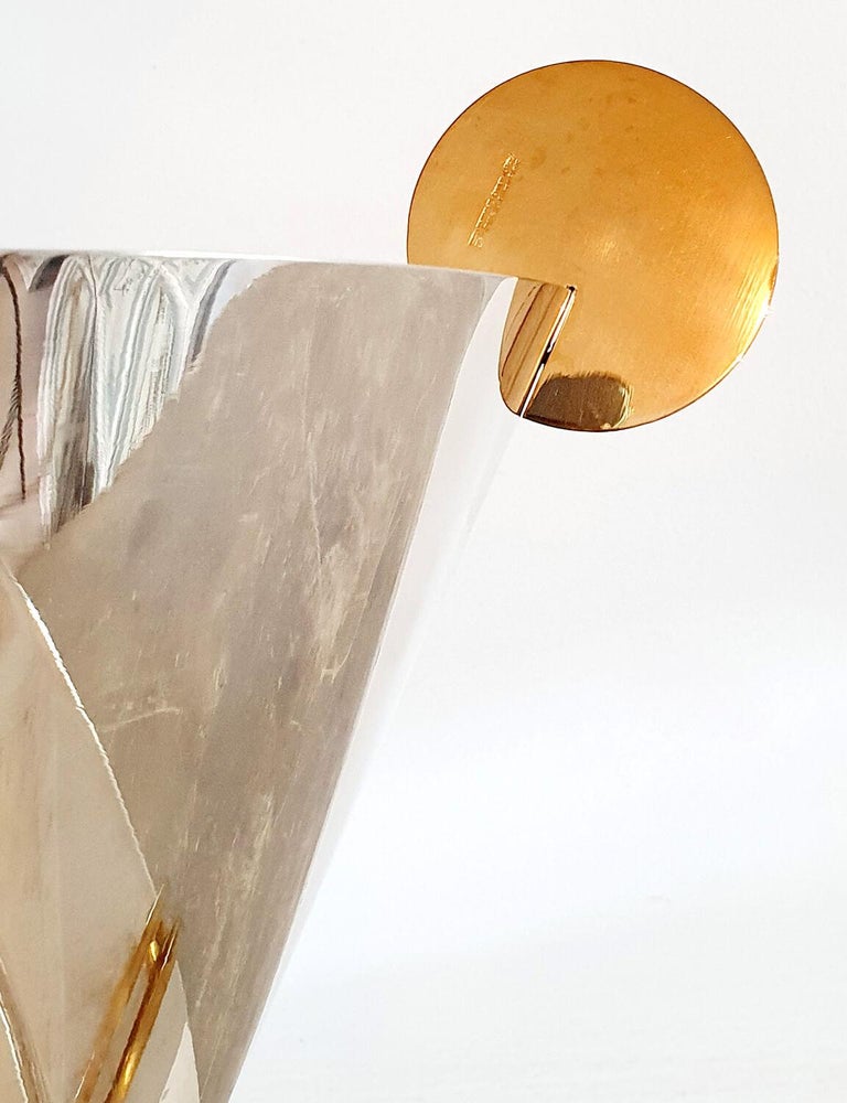 1960s Ambrogio Pozzi Italian Silver Cocktail Set For Sale at 1stDibs