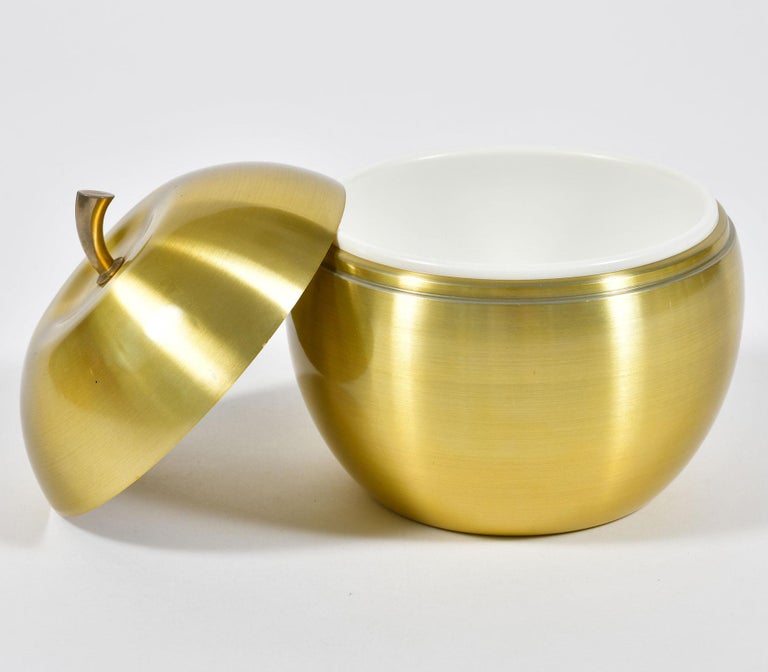 1960s Apple Ice Bucket by Novo at 1stDibs | apple ice bucket vintage ...