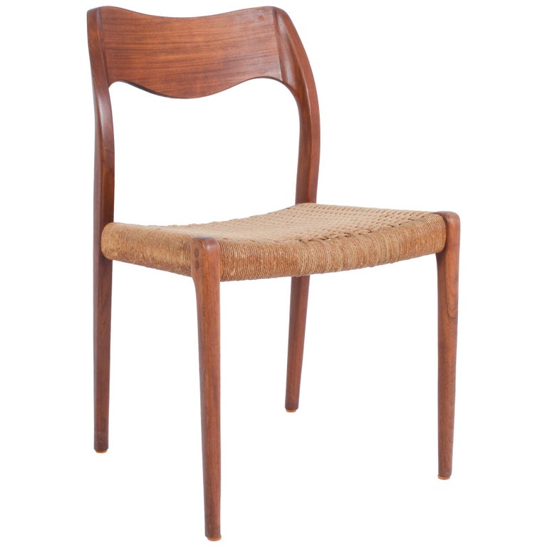 1960s Arne Hovmand-Olsen Captain’s Chair For Sale at 1stDibs