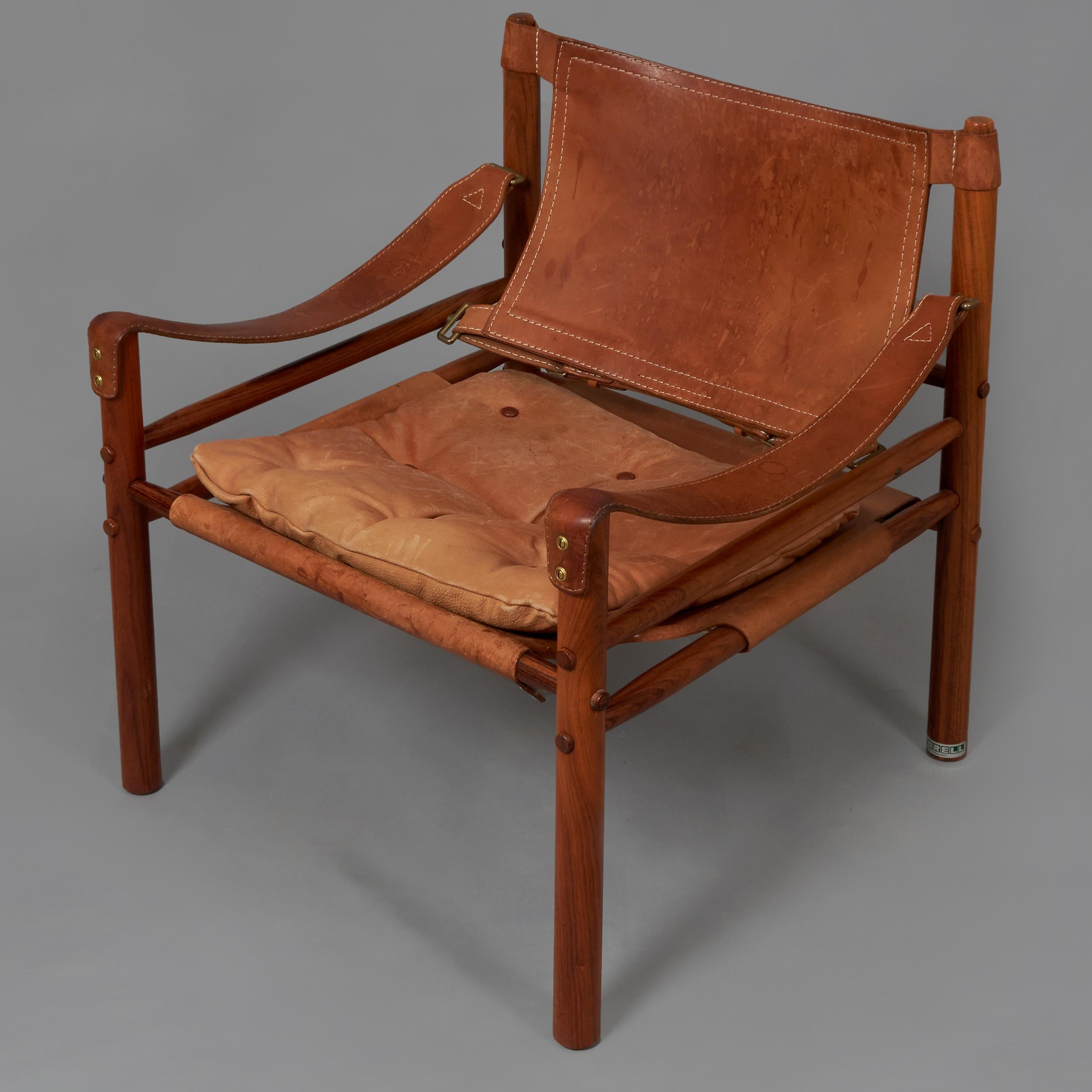 1960s Arne Norell ‘’Sirocco’’ Safari Chair at 1stDibs
