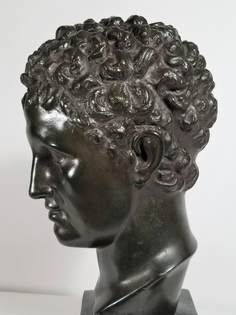 1960s Austin Productions Sculpture Michelangelo's David Bust Signed at ...