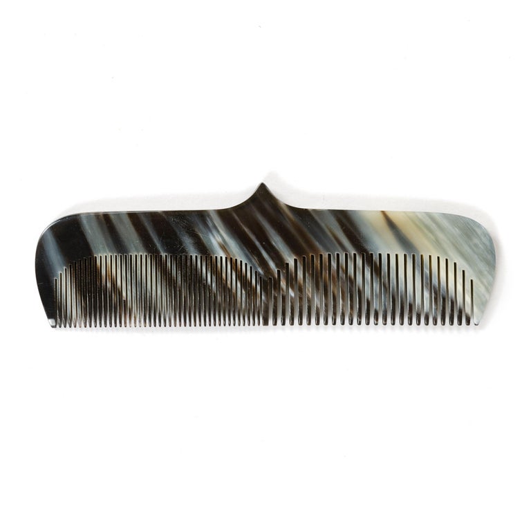 1960s Austrian Cow Horn Comb by Carl Aubock For Sale at 1stDibs