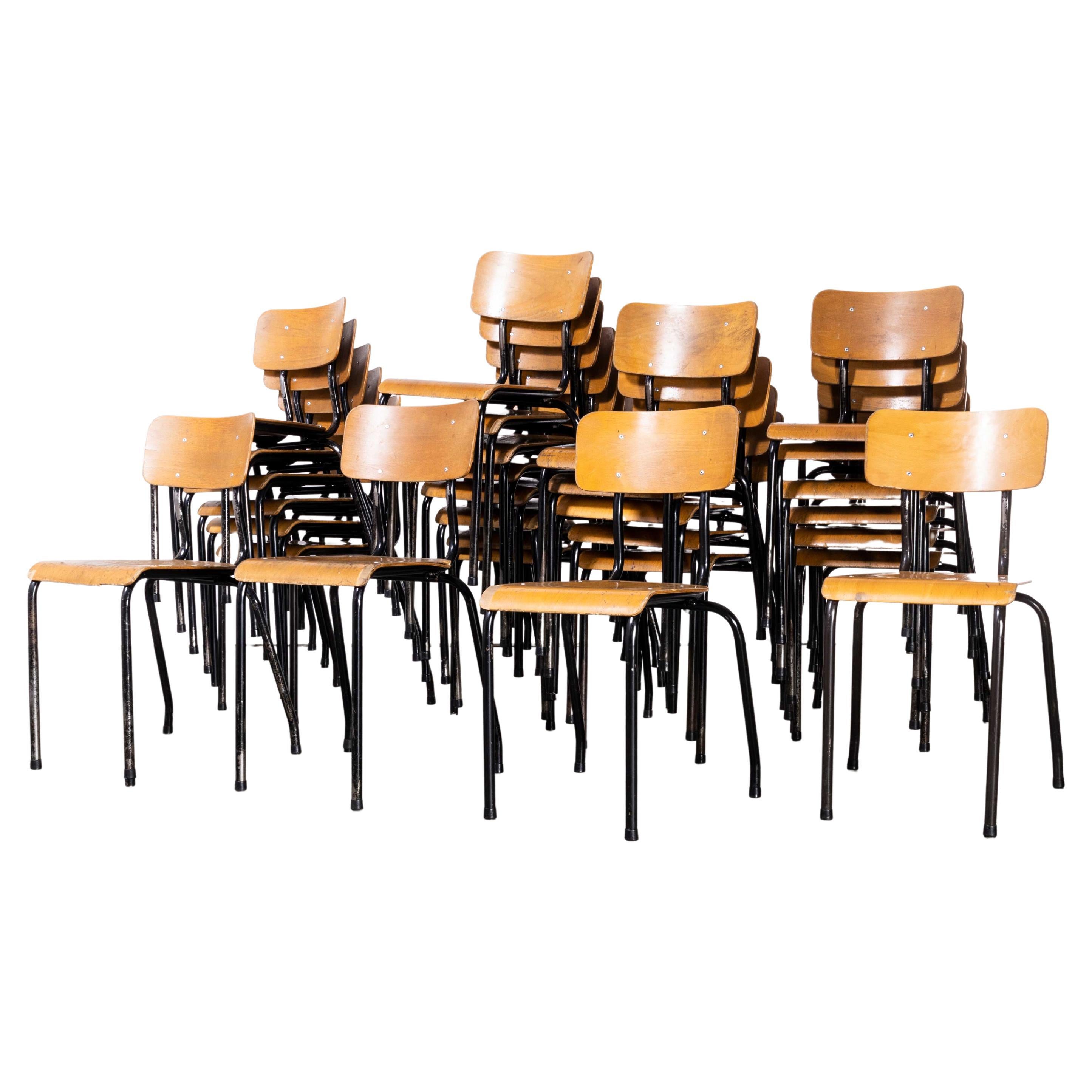 1960's Linking And Stacking Chairs By Clive Bacon - Set Of Six For Sale ...