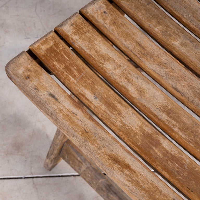 1960's Beech Folding Chairs - Set Of Twelve - (Model 2183) For Sale at ...