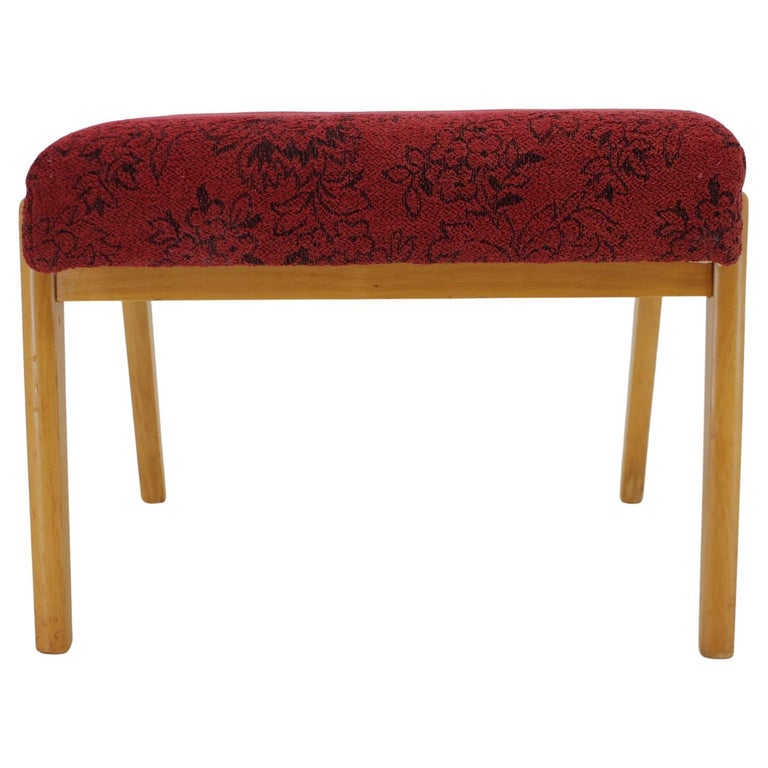 1960s Beech Stool, Czechoslovakia For Sale at 1stDibs
